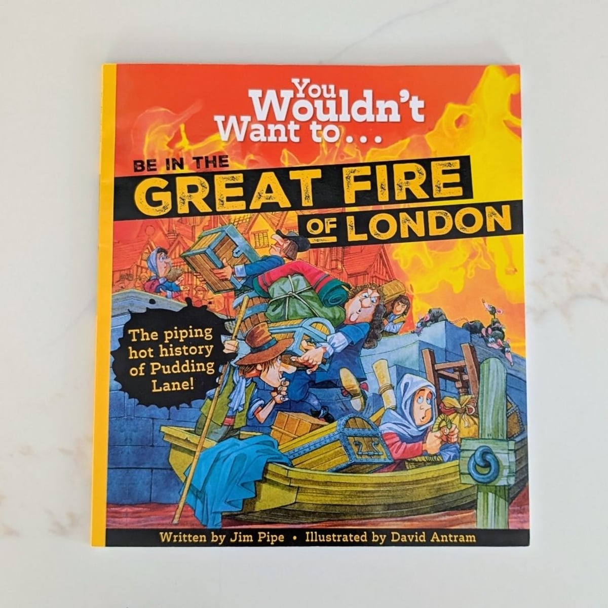 You Wouldnt Want to Be in the Great Fire of London! by Jim Pipe