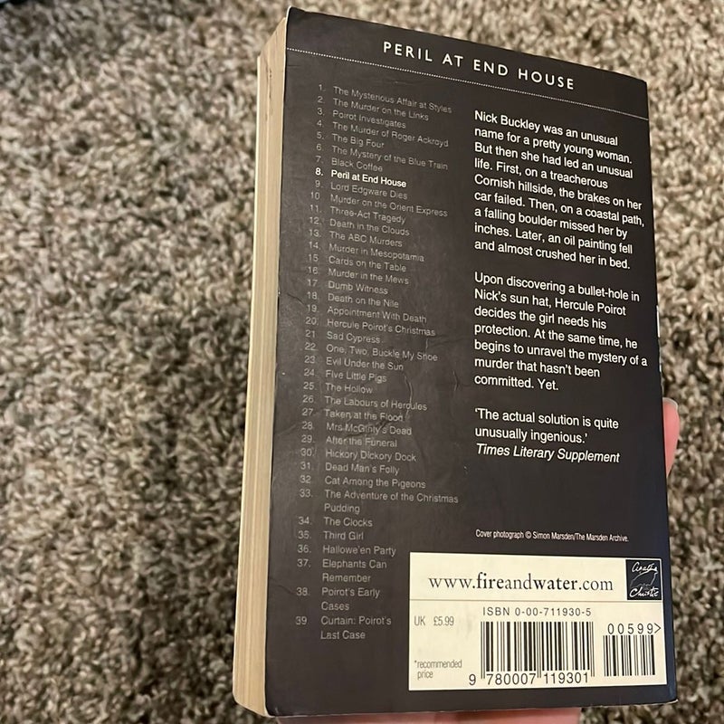 Peril at End House by Agatha Christie
