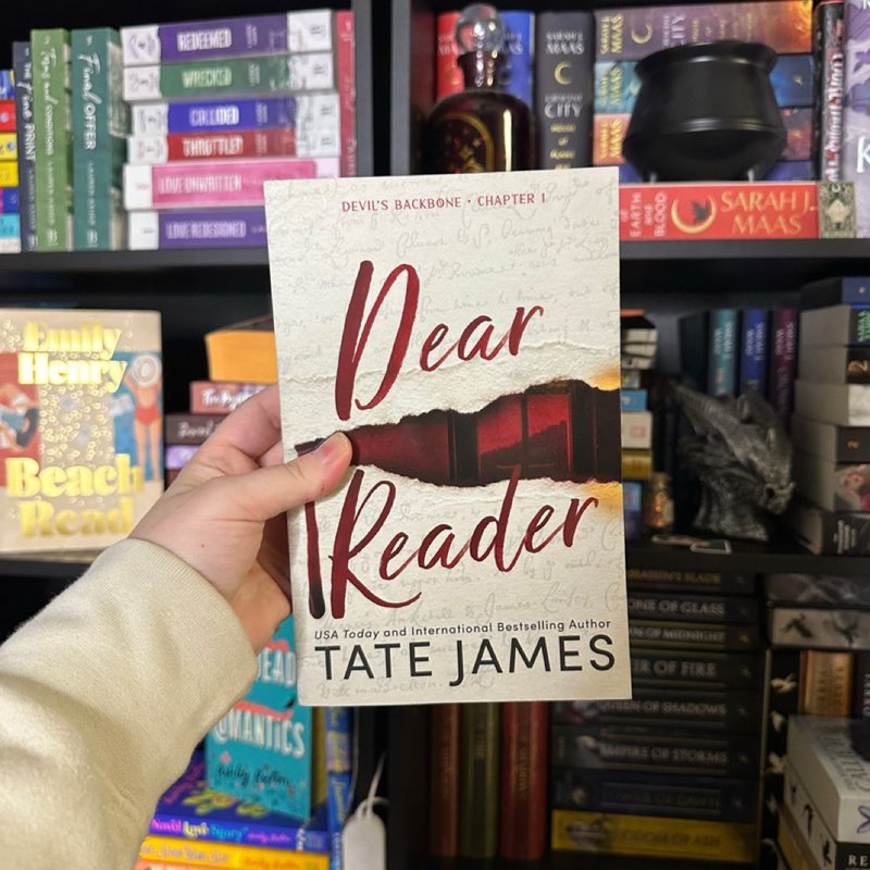 Dear Reader (Standard Edition) by Tate James, Paperback | Pangobooks