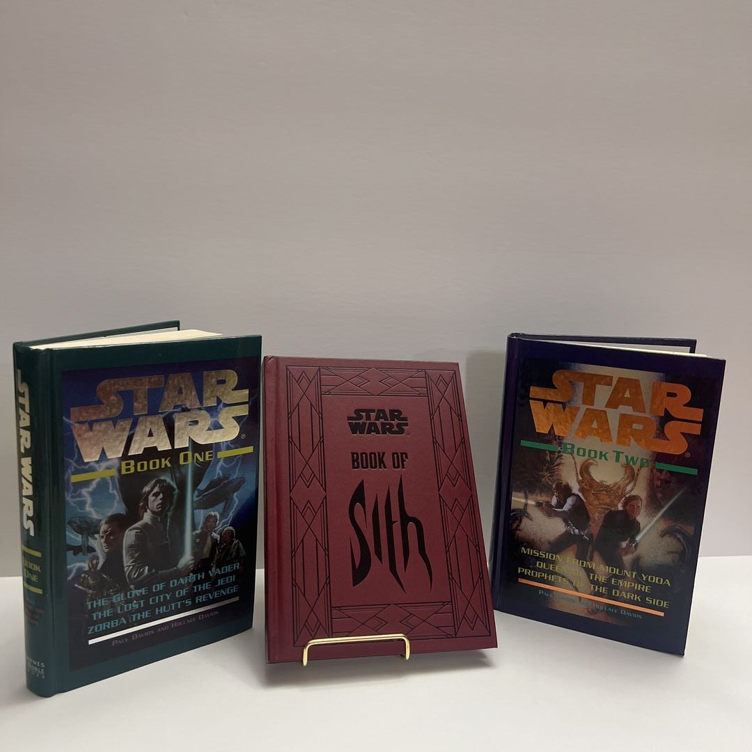 Star Wars (3 Book) Bundle: Jedi Prince Books 1-6 & Book of Sith by Paul ...