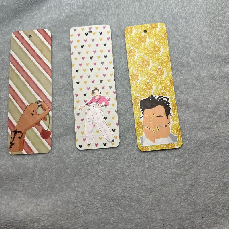 Harry Styles Themed Bookmark set of 5 by Em, Paperback | Pangobooks