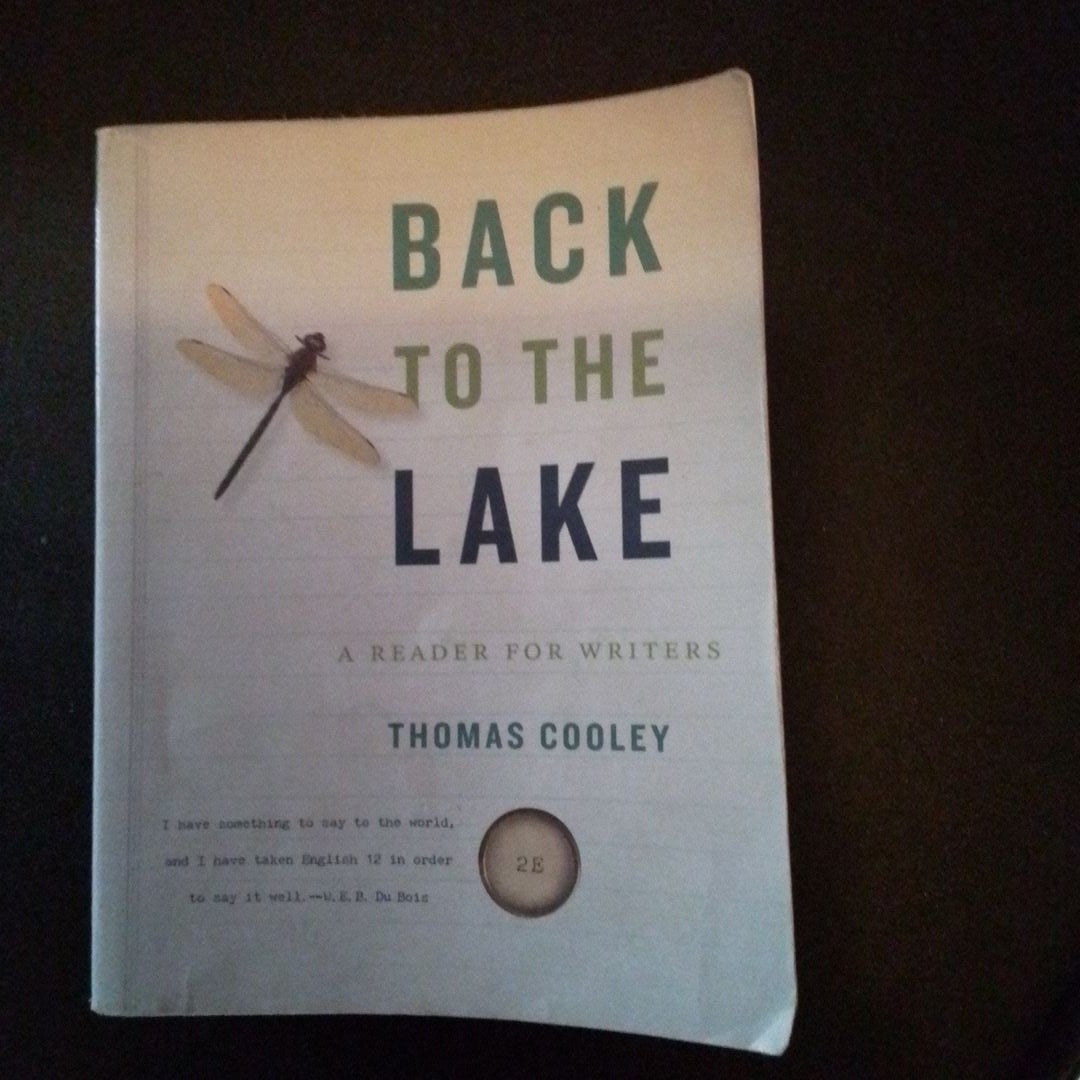 Back to the Lake by Thomas Cooley