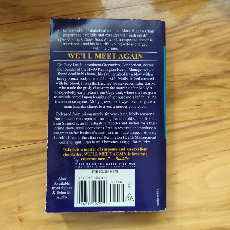 We'll Meet Again by Mary Higgins Clark , Paperback | Pangobooks