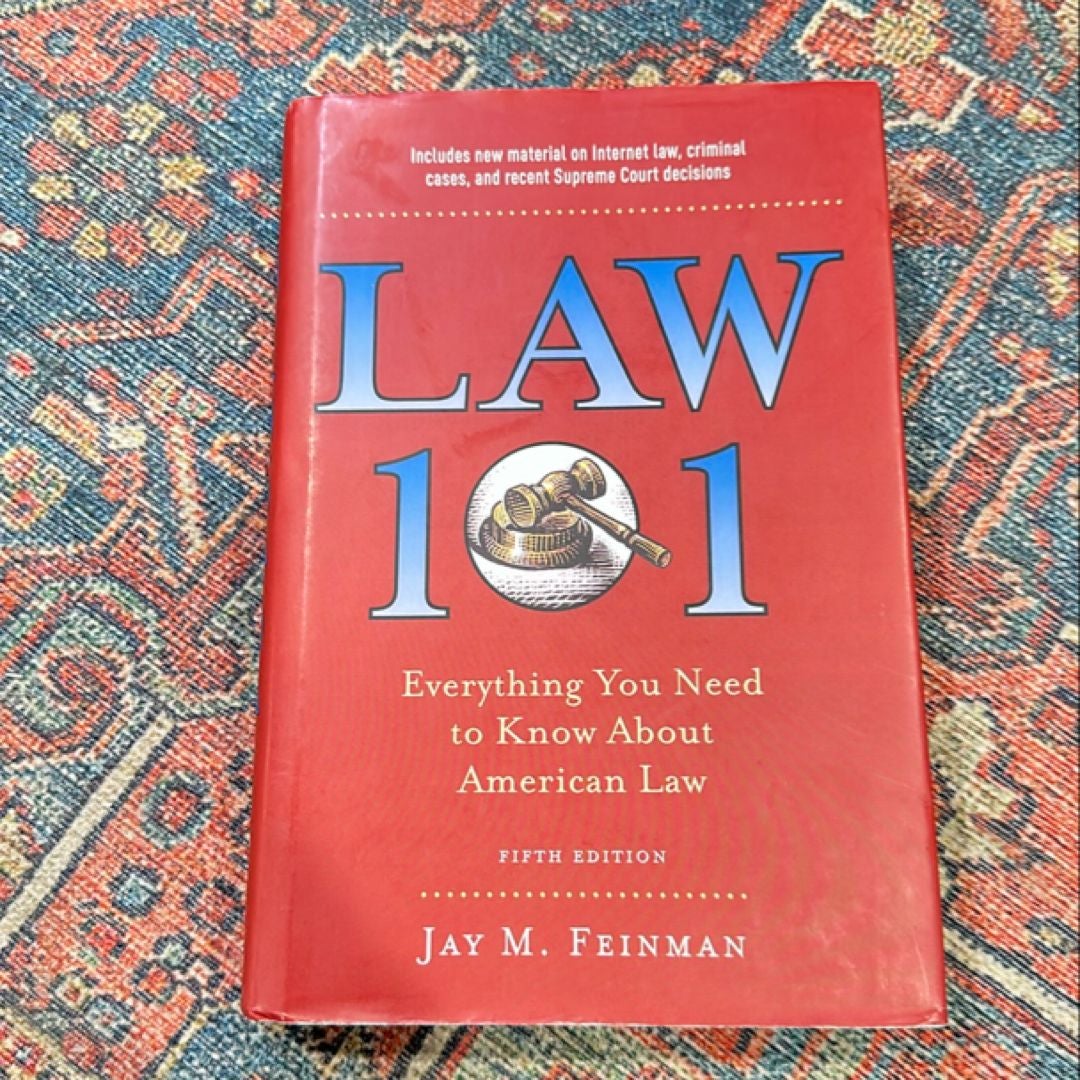 Law 101 by Jay M. Feinman
