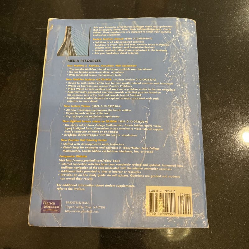 Basic College Mathematics by Jeffrey Slater, Paperback | Pangobooks