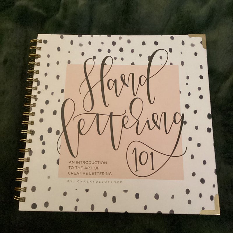 Hand Lettering 101 by Paige Tate & Co., Chalkfulloflove