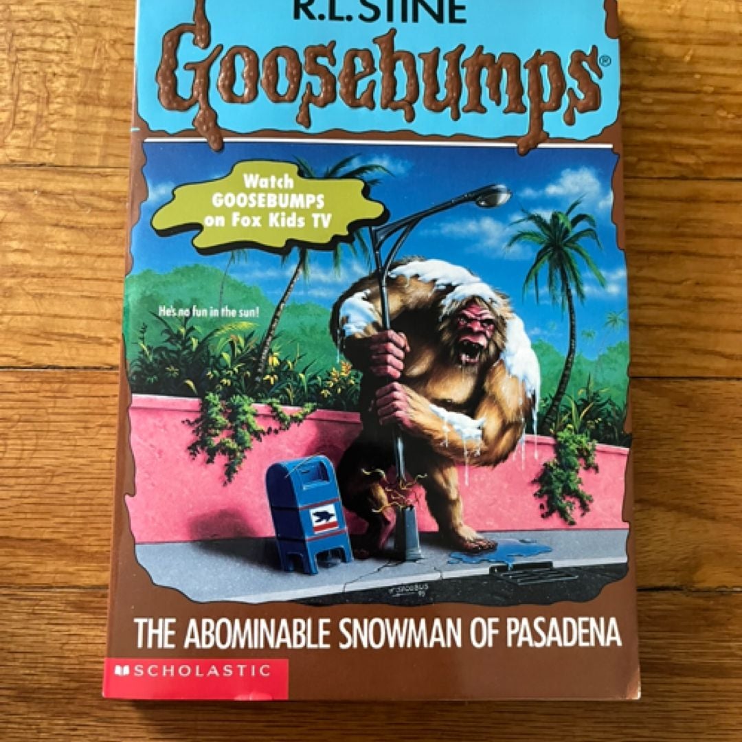 Goosebumps book #38 the abominable snowman of Pasadena R.L. Stine by R ...