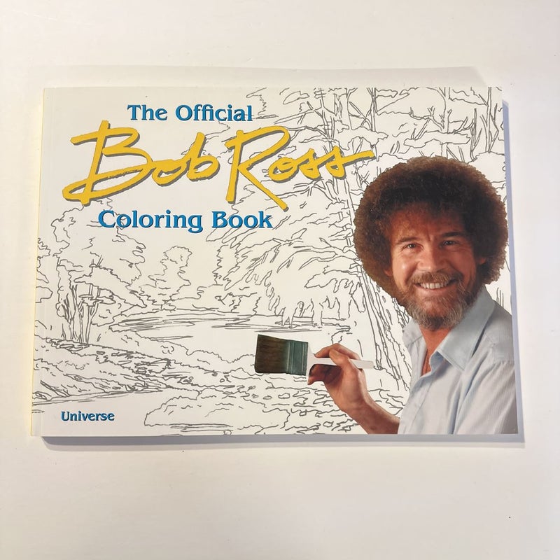 The Bob Ross Coloring Book by Bob Ross