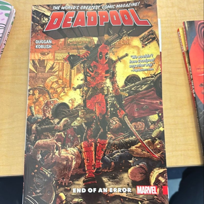 Deadpool: World's Greatest Vol. 2 - End of an Error by Gerry Duggan ...