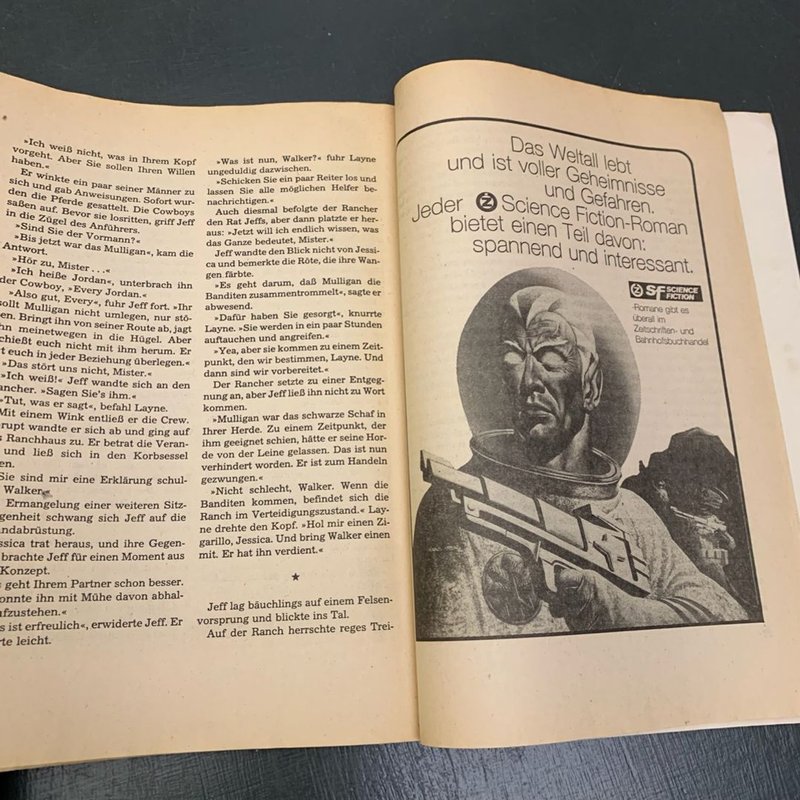 2 German Pulp Westerns from the 70s by Treuer Partner Chico, Paperback ...
