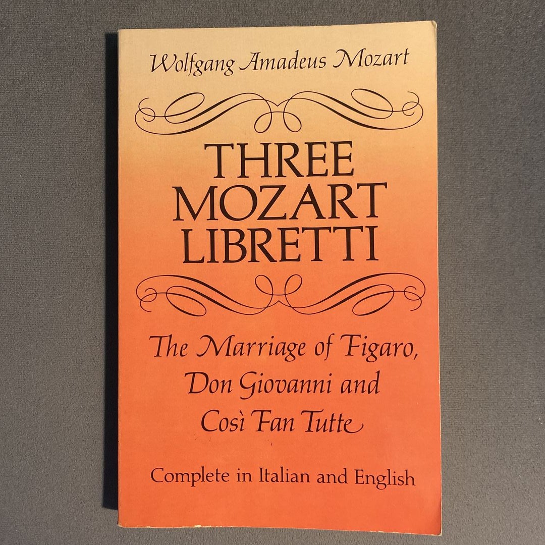 Three Mozart Libretti by Robert Pack, Paperback | Pangobooks