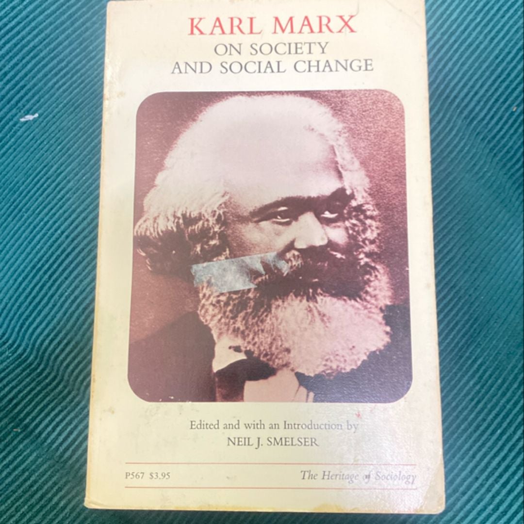 Karl Marx on Society and Social Change by Karl Marx