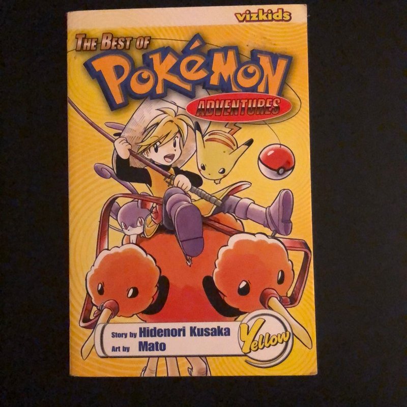 POKÉMON: Best of Pokemon Adventures: Yellow by Hidenori Kusaka ...
