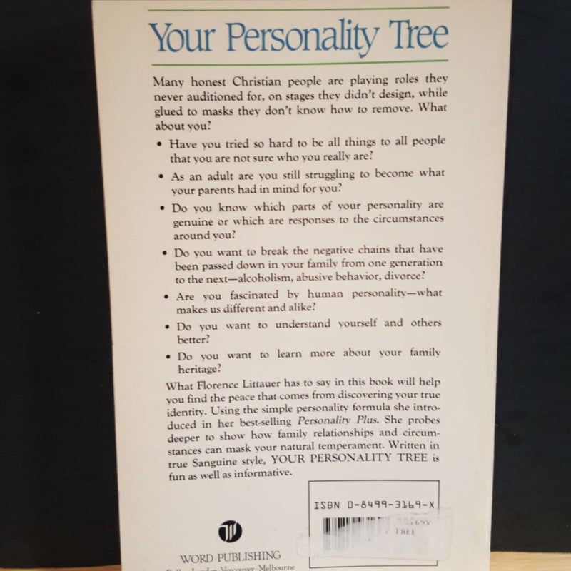 Your personality tree by Florence Littauer, Paperback | Pangobooks
