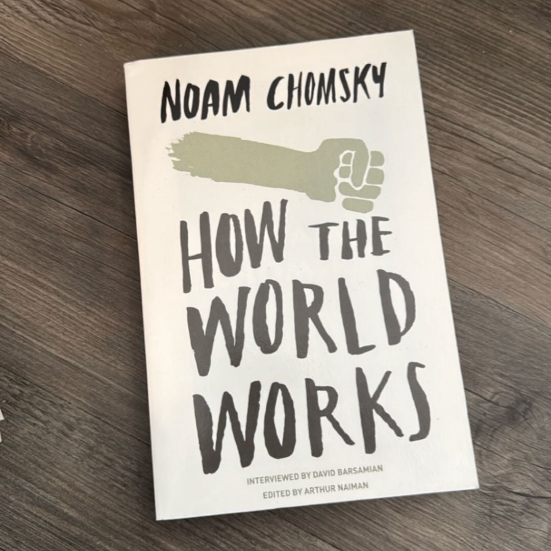 How the World Works by Noam Chomsky, Paperback | Pangobooks