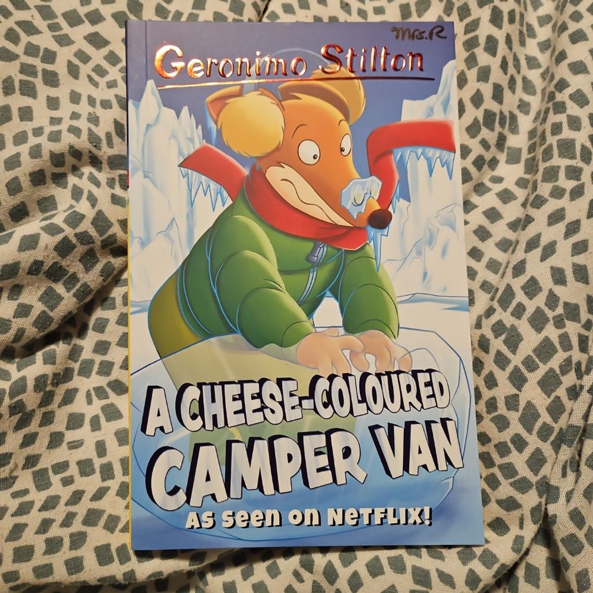 A Cheese-Colored Camper by Geronimo Stilton