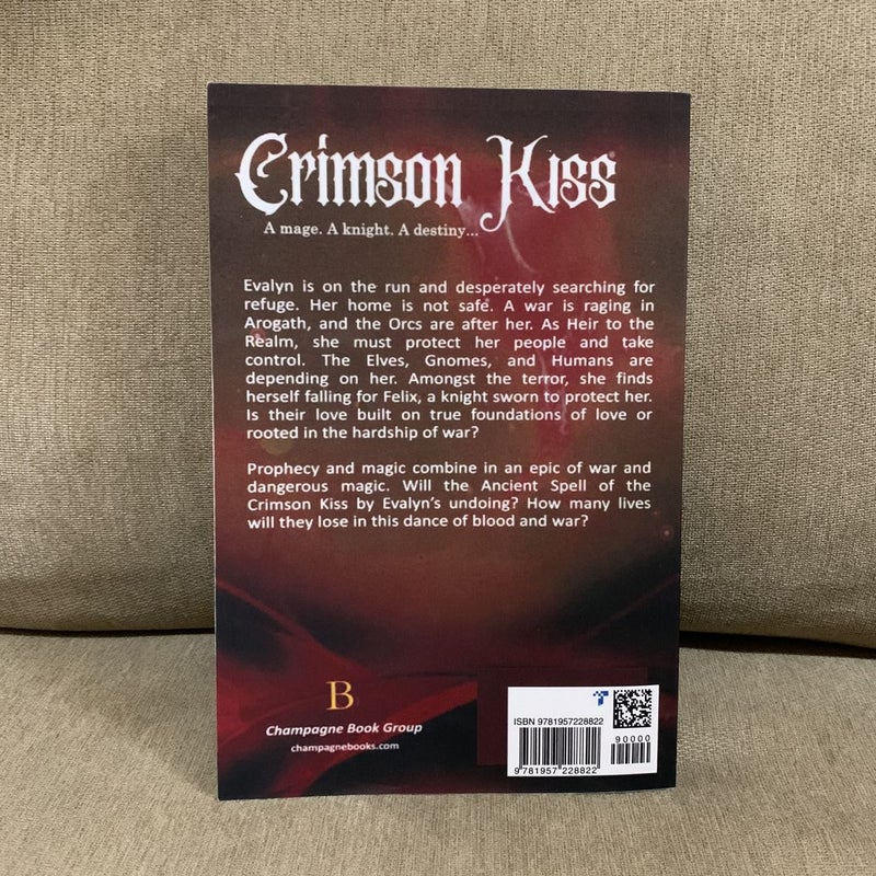 Crimson Kiss SIGNED by Jodie Angell, Paperback | Pangobooks