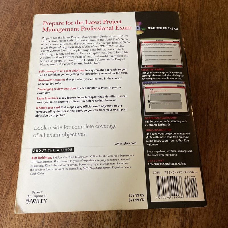PMP Project Management Professional Exam Study Guide by Kim Heldman