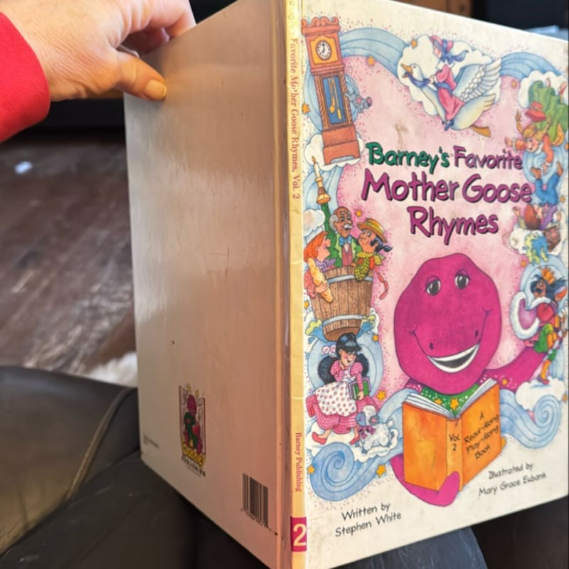 Barney's Favorite Mother Goose Rhymes by Stephen White