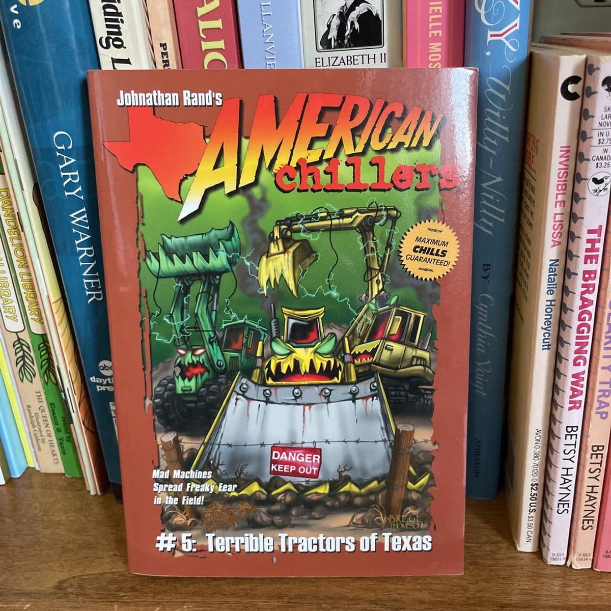 American Chillers #5 Terrible Tractors of Texas by Johnathan Rand