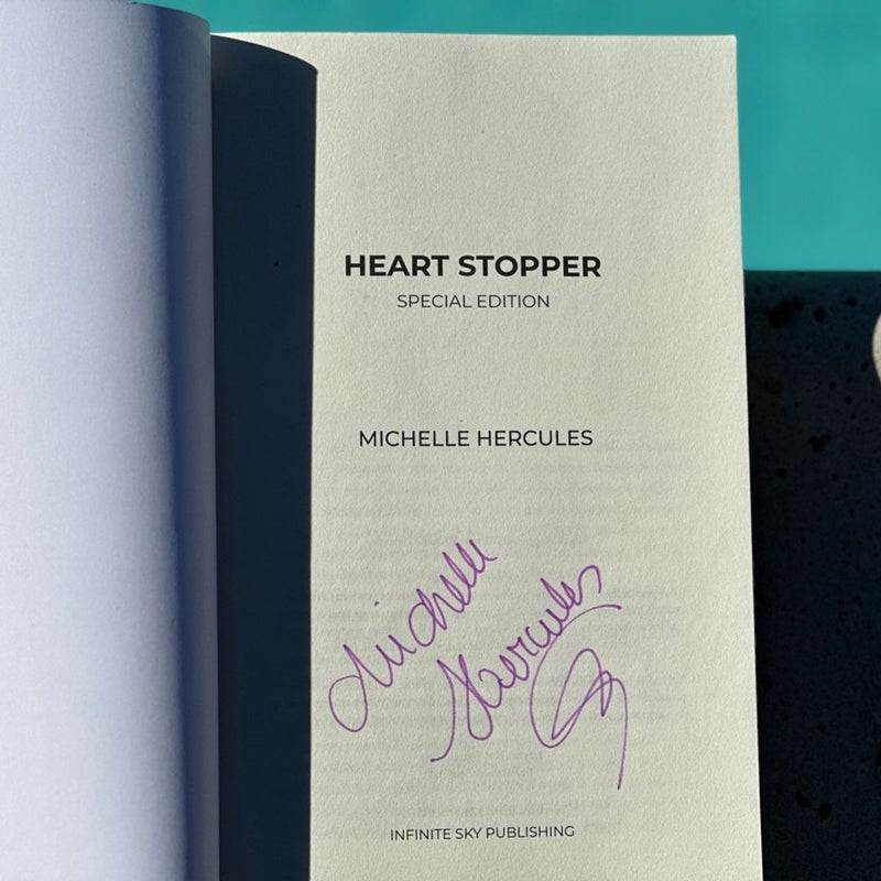 SIGNED by hand Heart Stopper Special Edition by Michelle Hercules ...