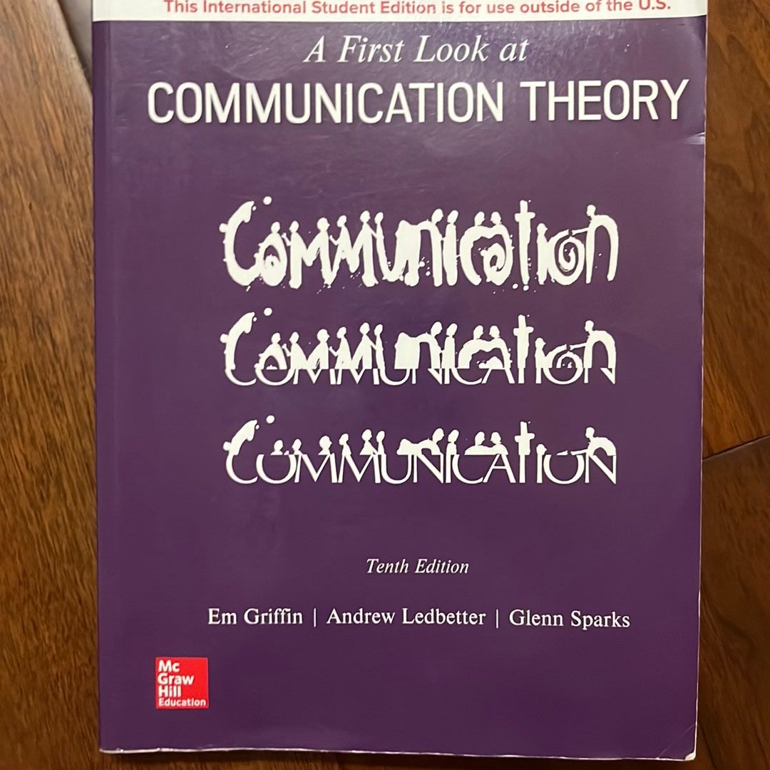 ISE a First Look at Communication Theory by Em Griffin, Paperback ...