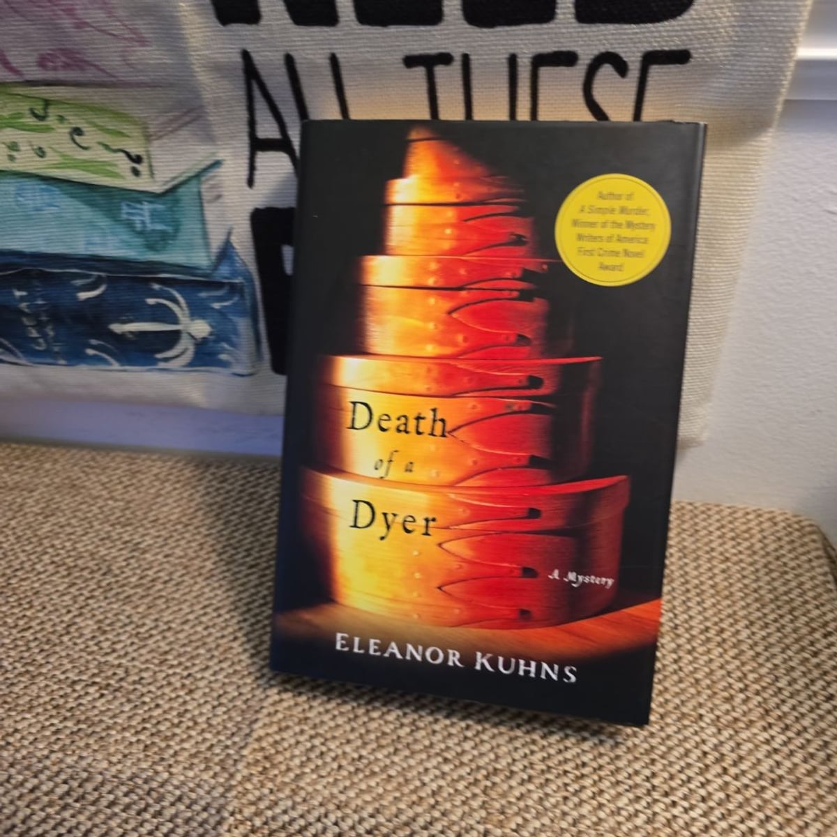 Death of a Dyer by Eleanor Kuhns