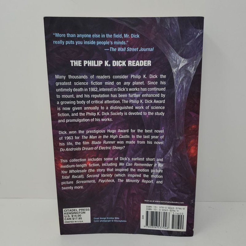 The Philip K. Dick Reader by Philip K. Dick, Paperback | Pangobooks