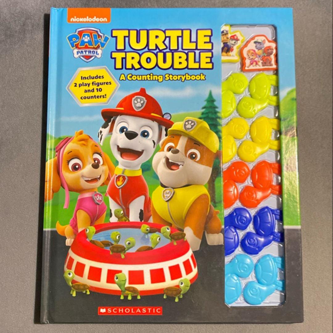 Turtle Trouble (Paw Patrol Counting Book) by Courtney Carbone