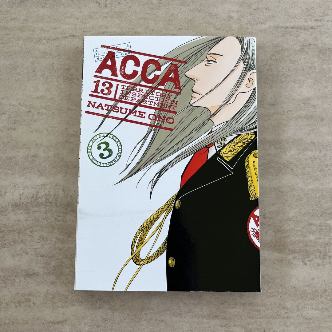 ACCA 13-Territory Inspection Department, Vol. 3 by Natsume Ono