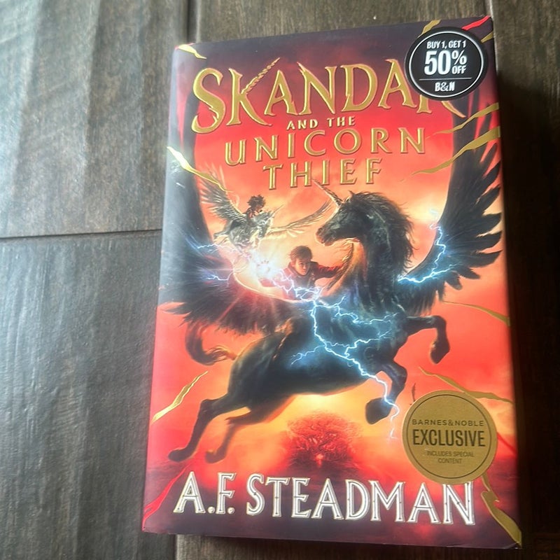 Skandar and the Unicorn Thief by A.F. Steadman, Hardcover | Pangobooks