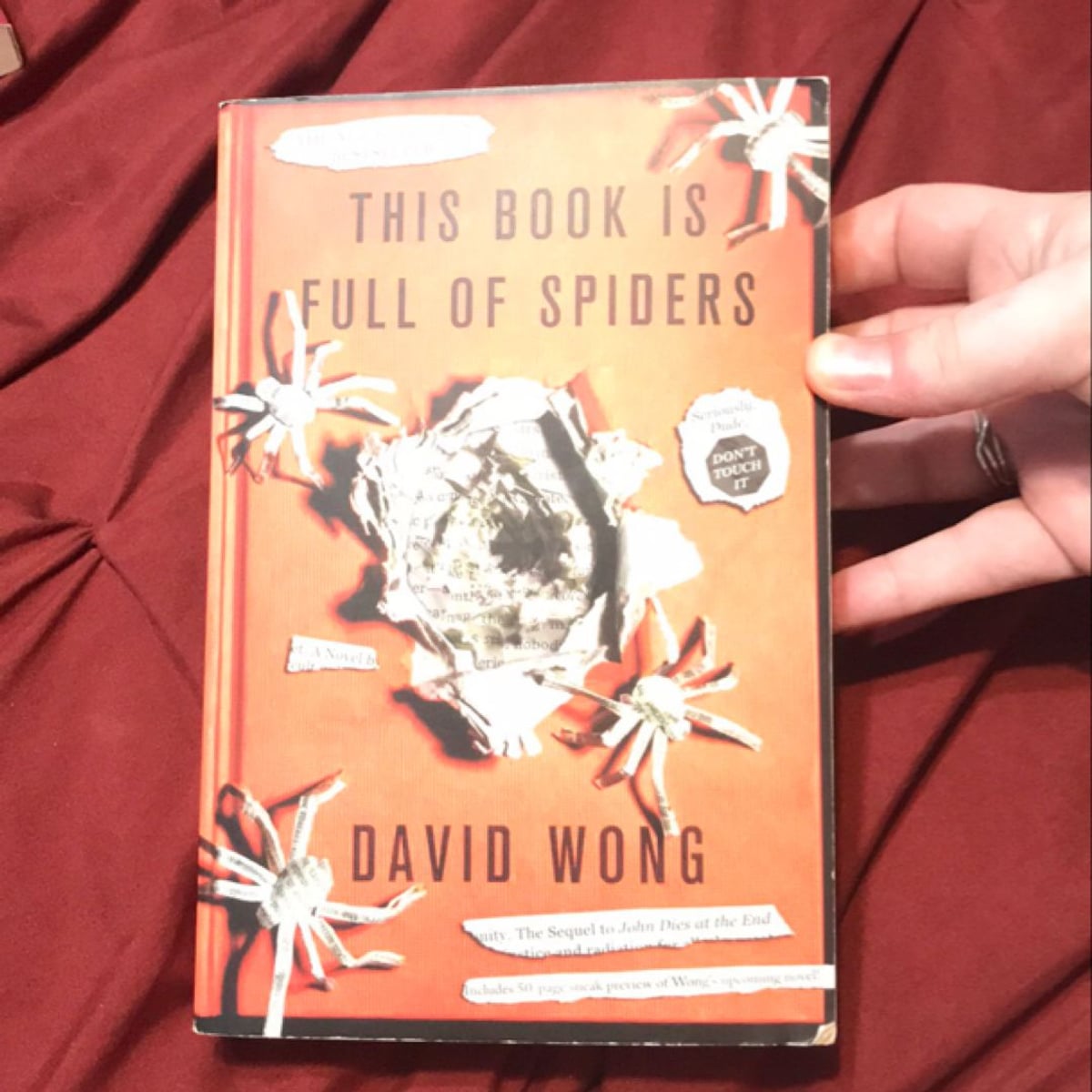 This Book Is Full of Spiders by David Wong, Jason Pargin