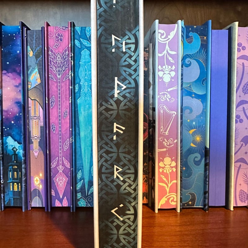 A Fate Inked in Blood Danielle Jensen Fairyloot Special Edition by Danielle Jensen , Hardcover ...