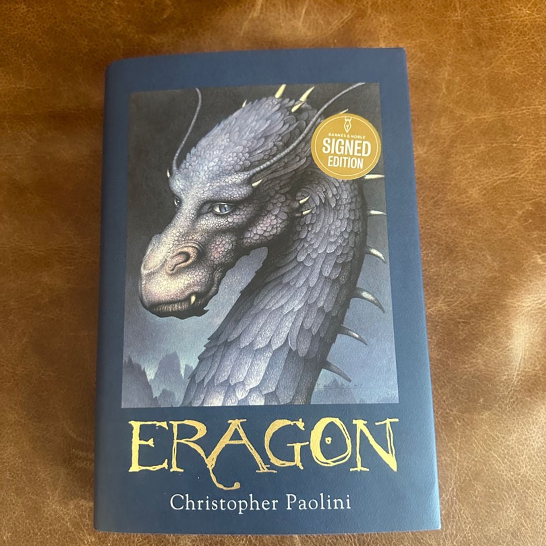 Eragon signed edition by Christopher paolini, Hardcover | Pangobooks