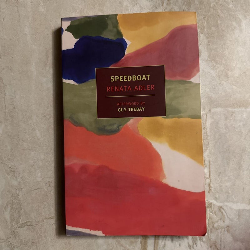 Speedboat by Renata Adler; Guy Trebay, Paperback | Pangobooks