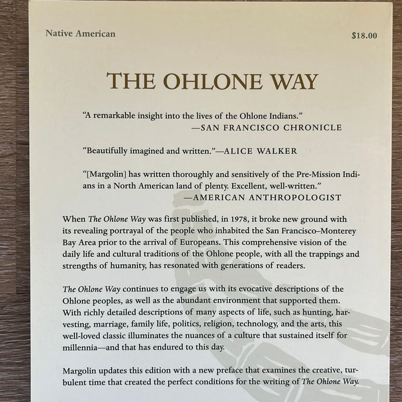 The Ohlone Way by Malcolm Margolin, Paperback | Pangobooks