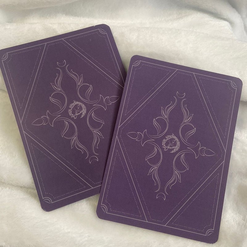 Fairyloot Exclusive Tarot Cards - Reid Diggory & Lou Le Blanc (Serpent ...