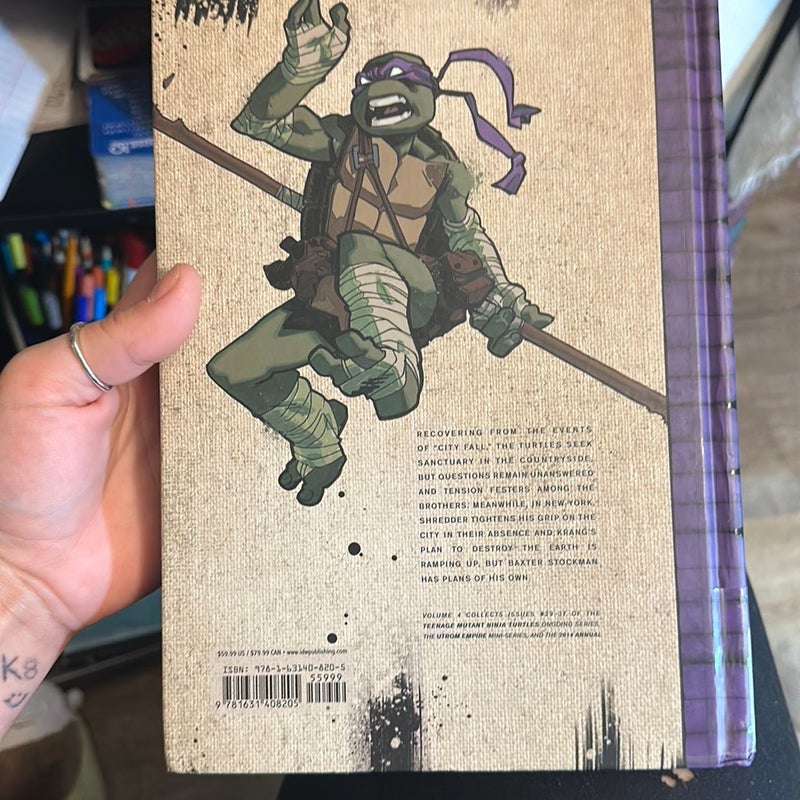Teenage Mutant Ninja Turtles: the IDW Collection Volume 4 by Tom Waltz ...