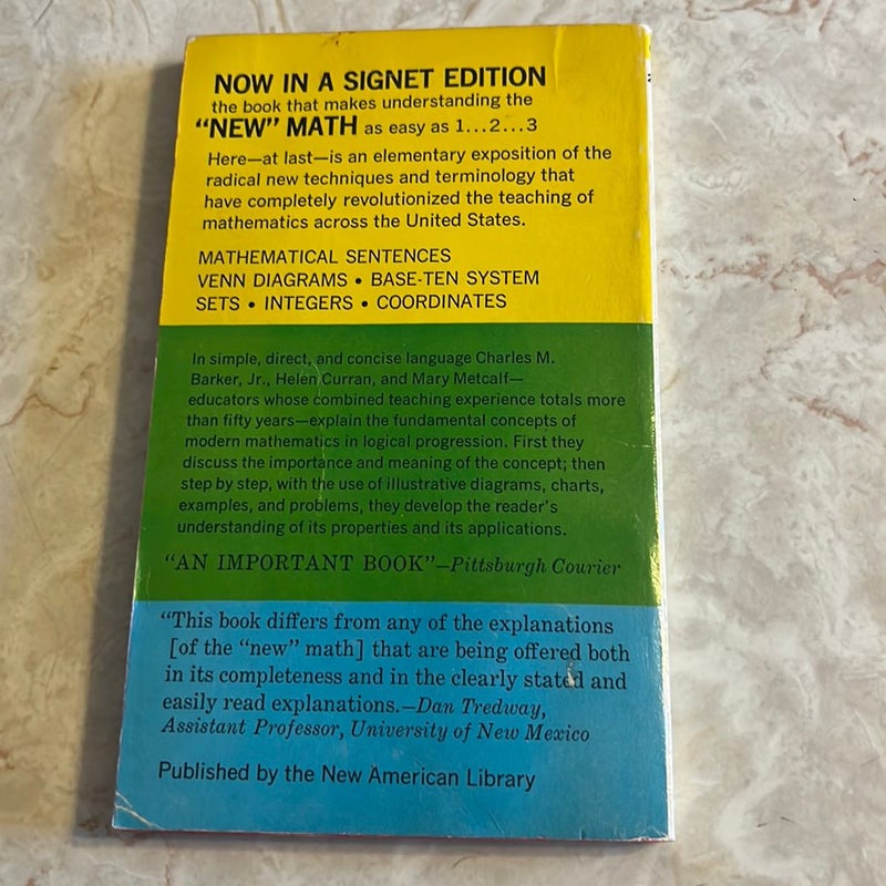 The “New” Math for Teachers and Parents of Elementary School Children ...