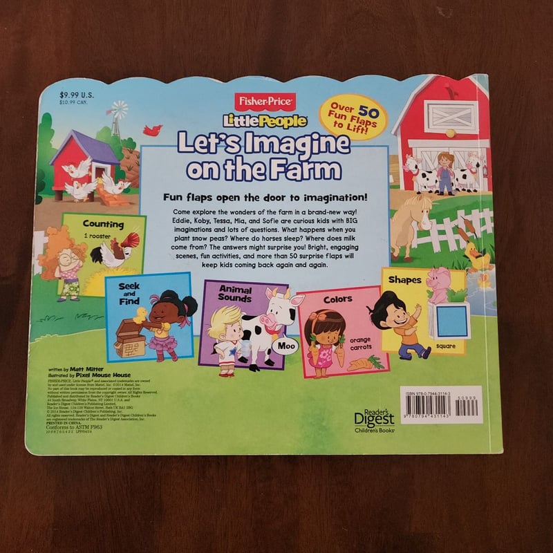 Fisher-Price Little People: Let's Imagine on the Farm by Fisher-Price ...
