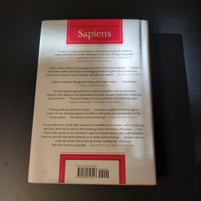 Sapiens by Yuval Noah Harari