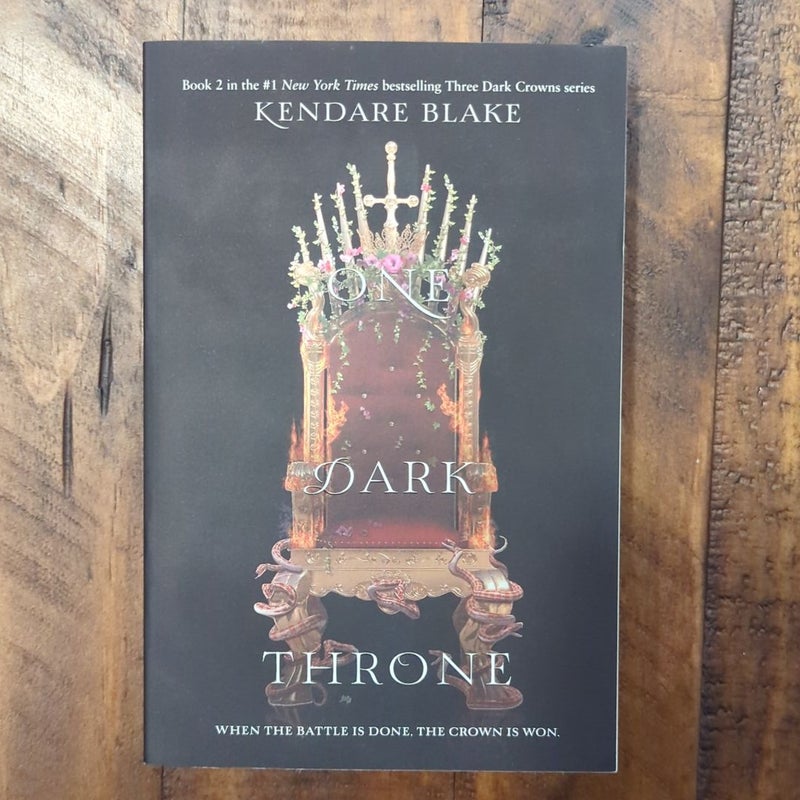 One Dark Throne by Kendare Blake, Paperback | Pangobooks