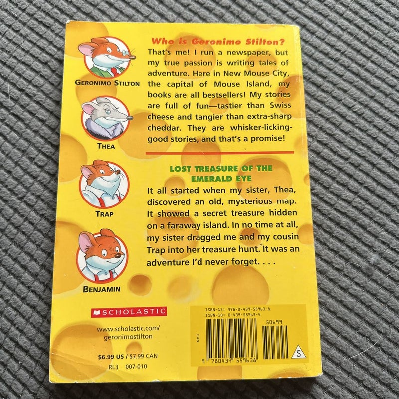 Lost Treasure of the Emerald Eye by Gerónimo Stilton