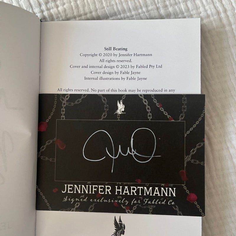 still beating by jennifer hartman by Jennifer Hartmann, Hardcover ...