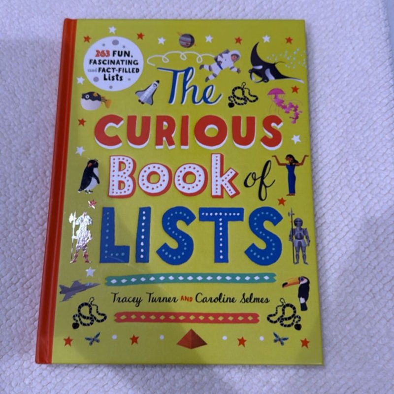 The Curious Book of Lists by Tracey Turner