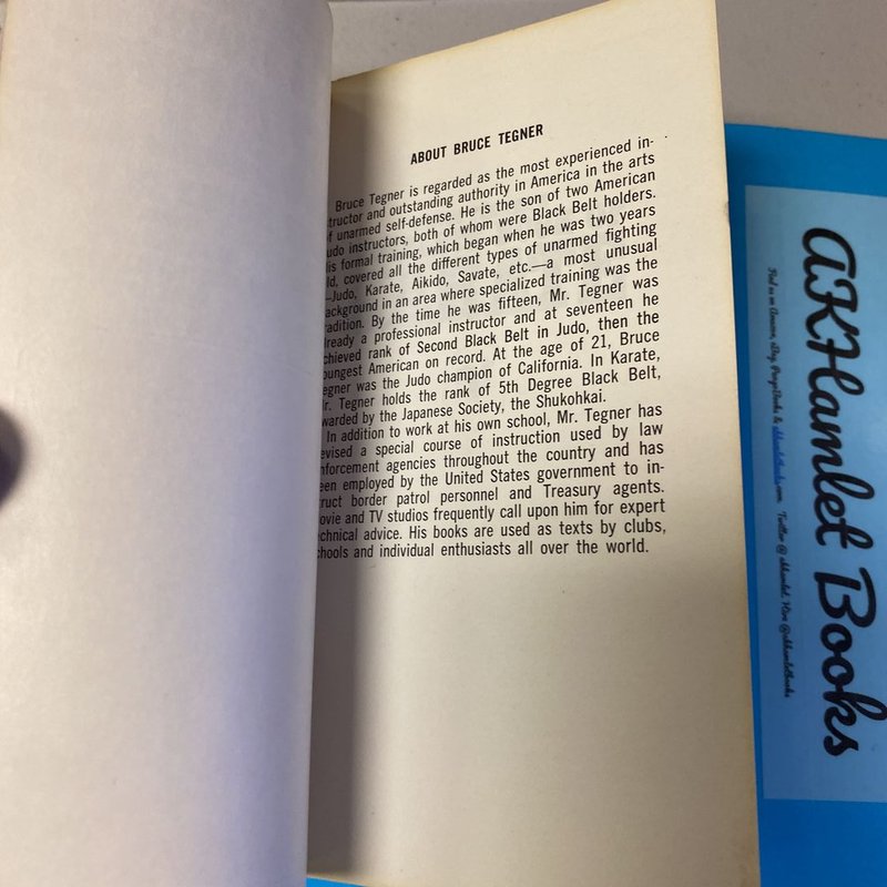 Bruce Tegner’s Complete Book of Karate by Bruce Tegner, Paperback ...
