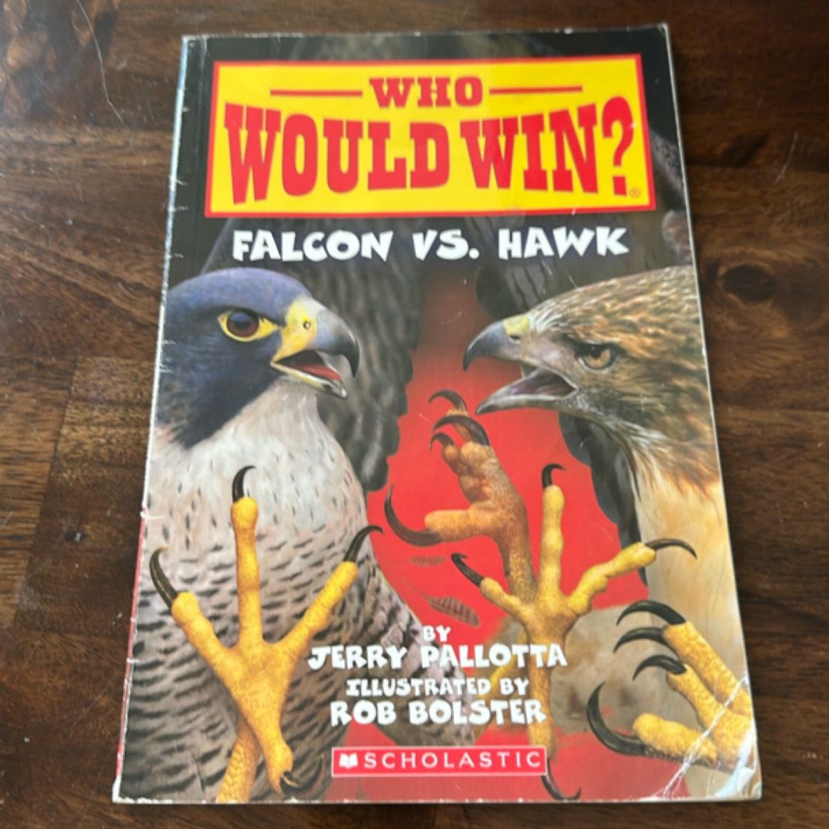 Falcon vs. Hawk (Who Would Win?) by Jerry Pallotta