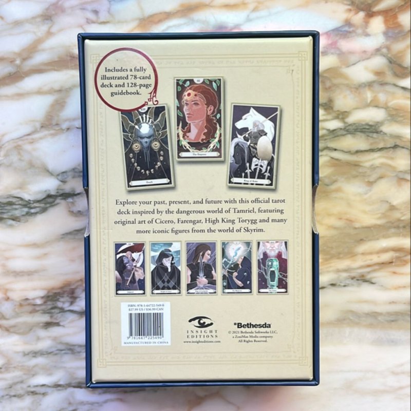 The Elder Scrolls V: Skyrim Tarot Deck and Guidebook by Tori Schafer ...