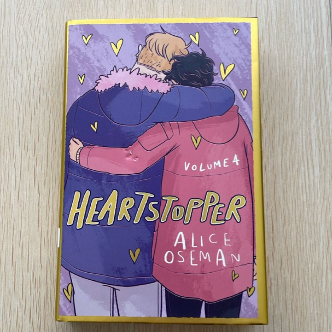Heartstopper: Vol 4 (Fairyloot edition) by Alice Oseman, Hardcover ...
