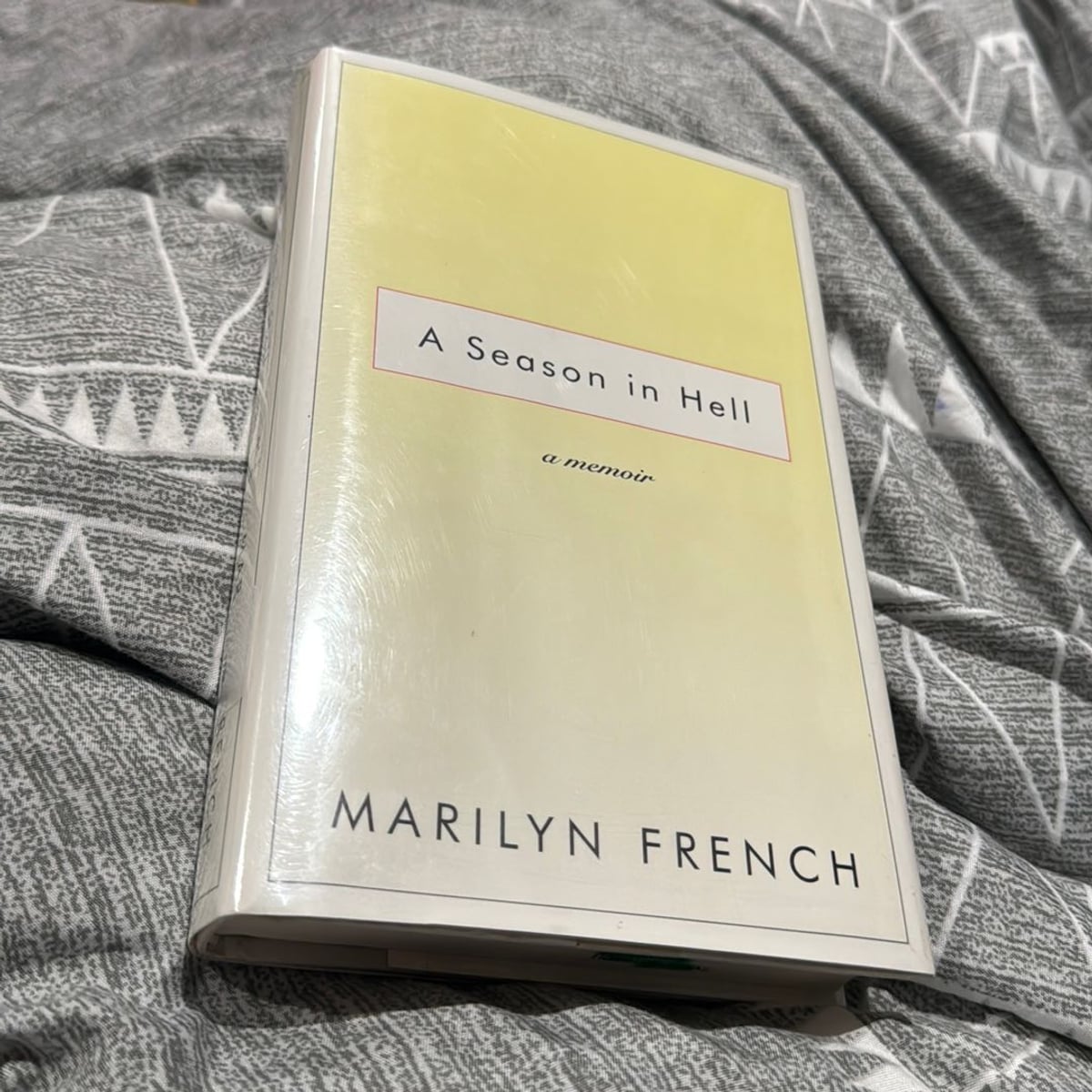 A Season in Hell by Marilyn French
